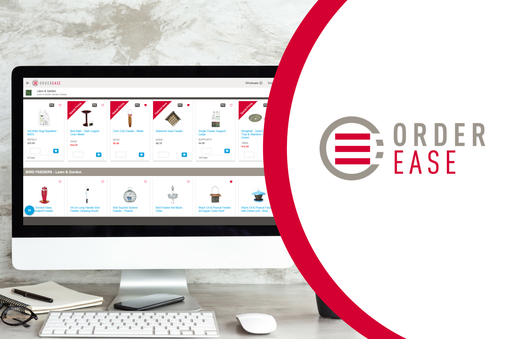 Thanks for ordering online